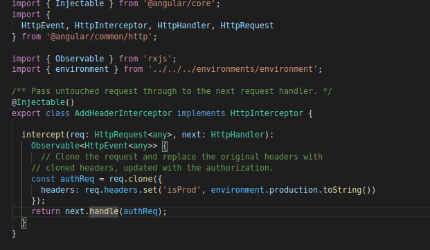 How To Add Header In The Re In The Angular Via HttpInterceptor
